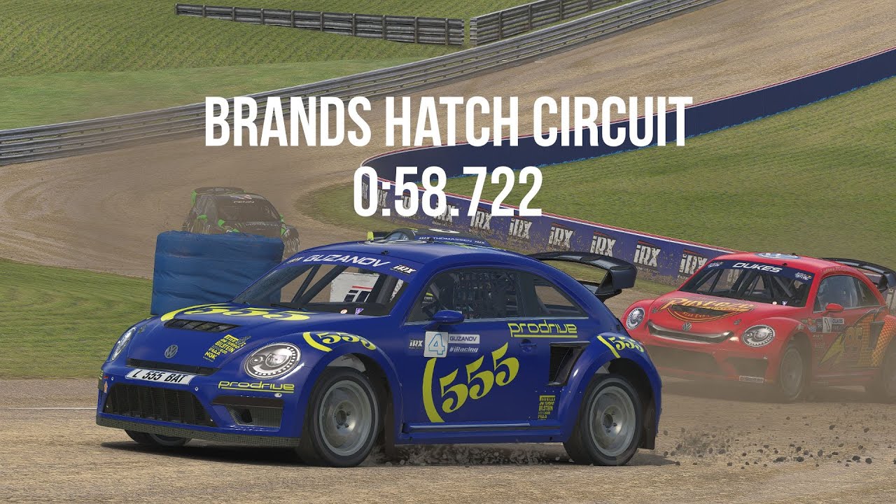 VW Beetle / Rallycross series / Brands Hatch Circuit - YouTube