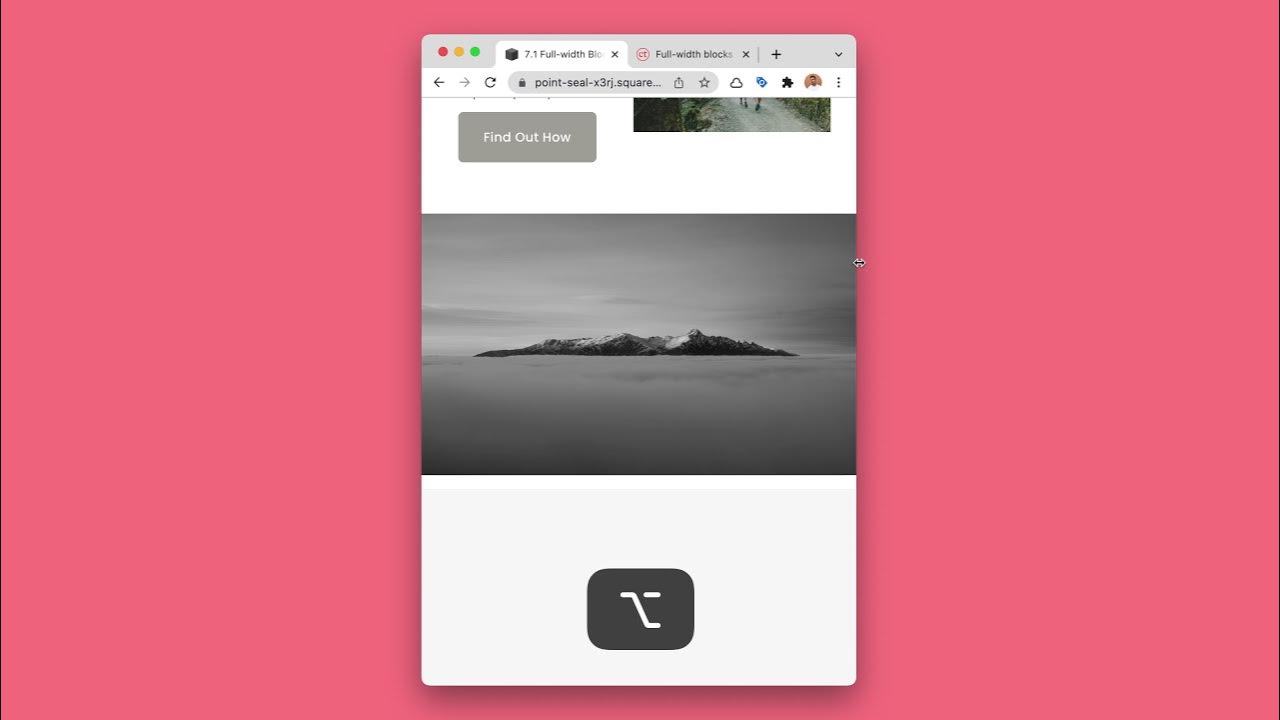 Squarespace 7.1 Full-width blocks update – fullwidth image blocks, gallery blocks, map, video ...
