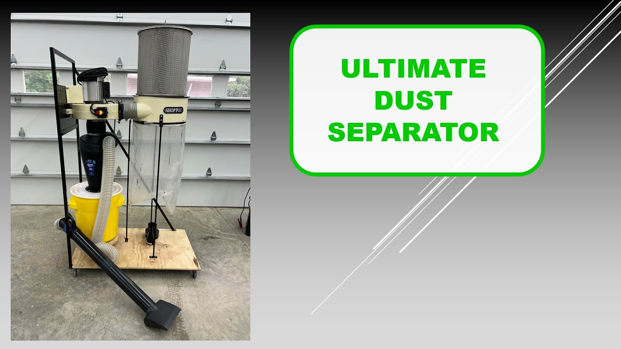 Ultimate 2-stage dust separator with super dust deputy Upgraded dust ...