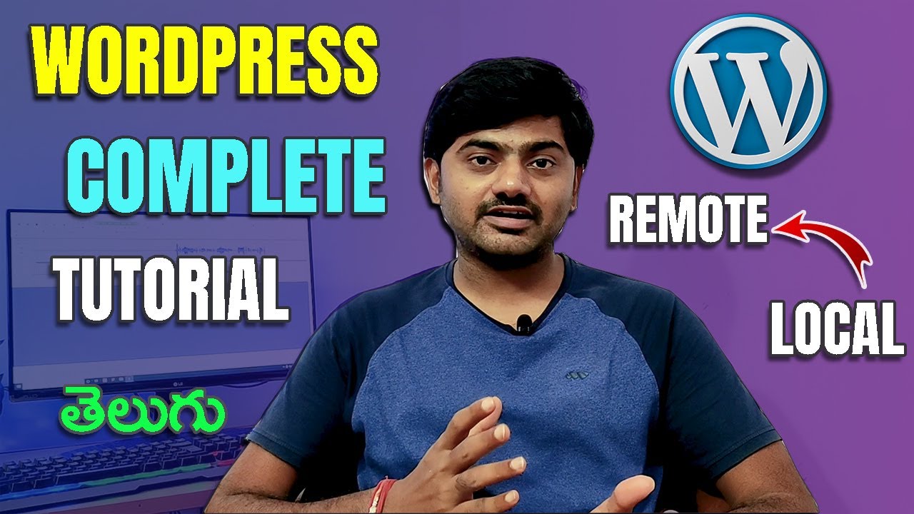 Wordpress Complete Tutorial For Beginners Step By Step In Telugu wordpress-complete-tutorial-for-beginners-step-by-step-in-telugu