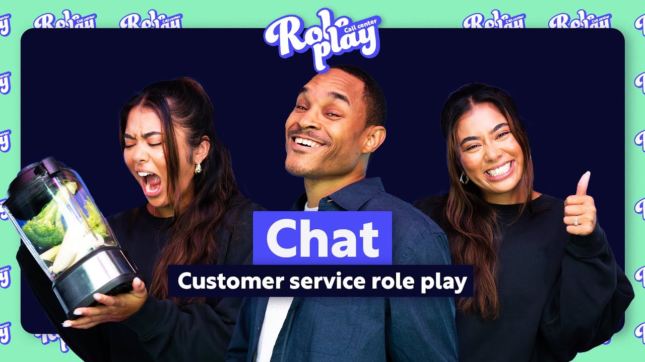 Chat Customer Service Role Play: What to Do - YouTube
