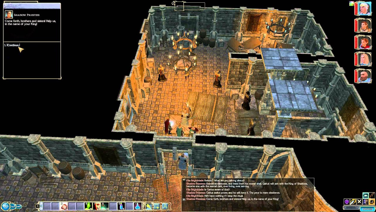 NWN2 - 19 - Crossroad Keep - YouTube