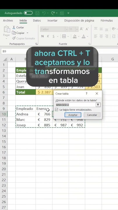 Atajos en excel #superexcel - YouTube