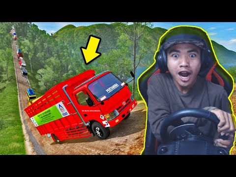 TANJAKAN TINGGI!! TRUK DYNA MUAT GAS LPG - ETS2