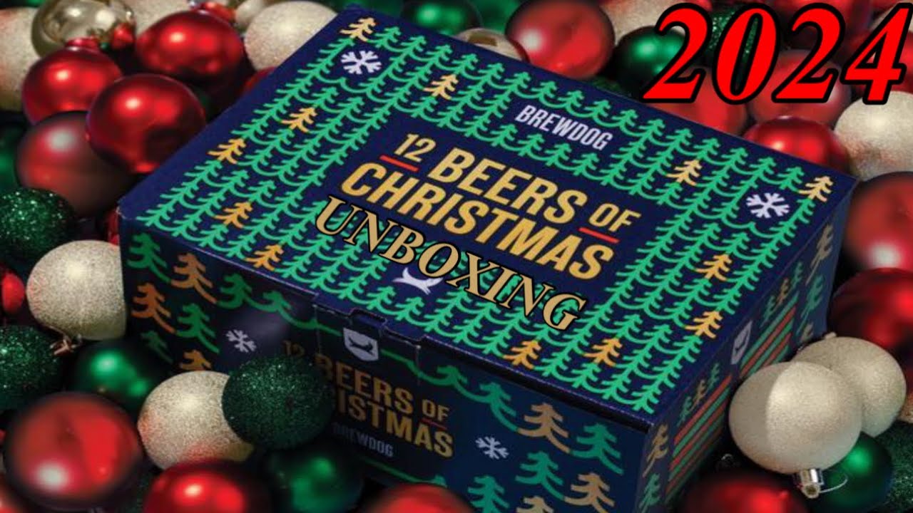 Brewdog 12 Beers of Christmas Box 2024 - YouTube