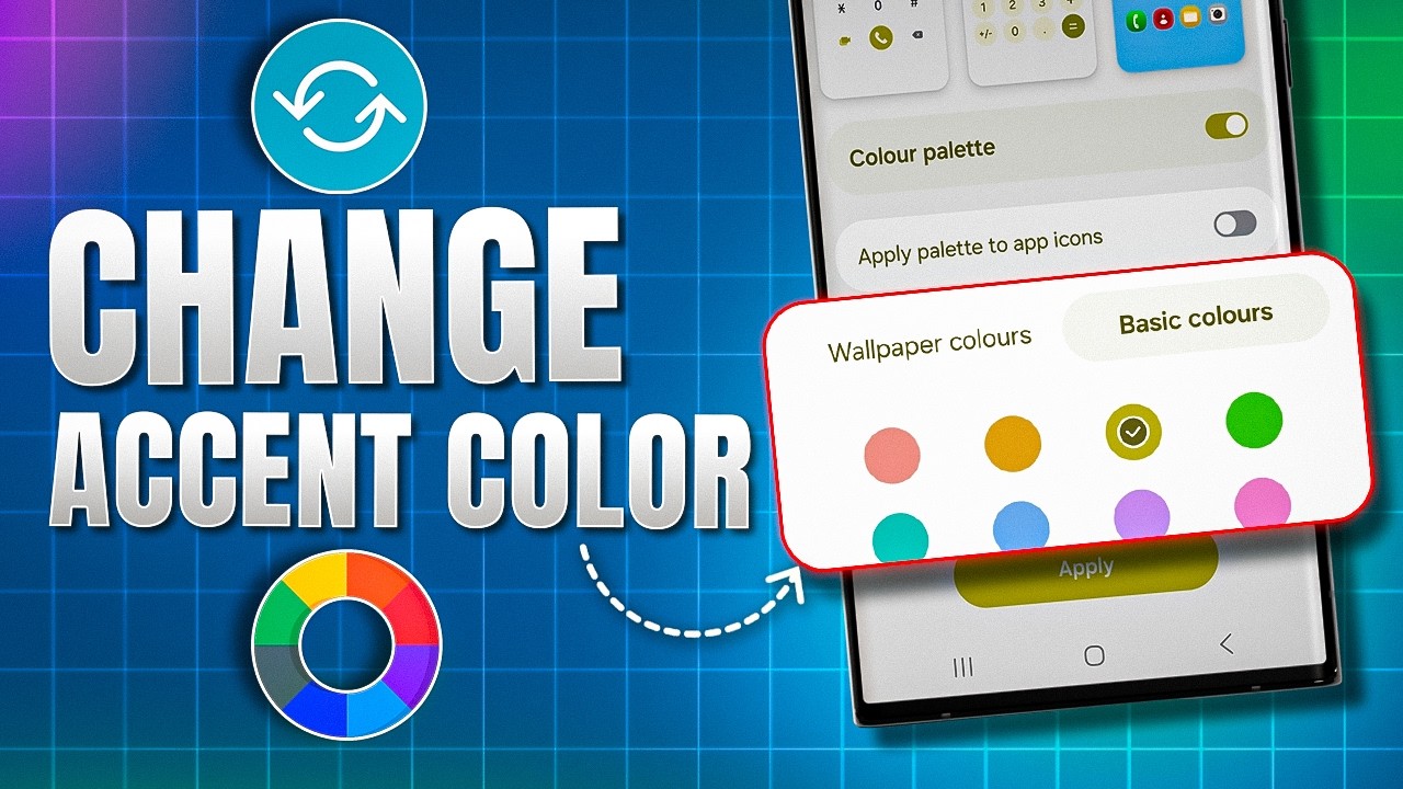 Samsung Accent Color Not Changing? FIX It in 30 Seconds! - YouTube