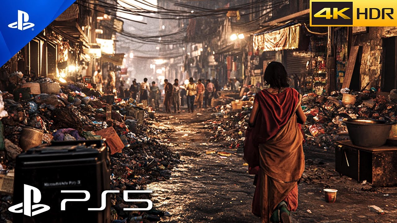 (PS5) INDIAN DEADLY STREETS | Immersive ULTRA Realistic Graphics ...