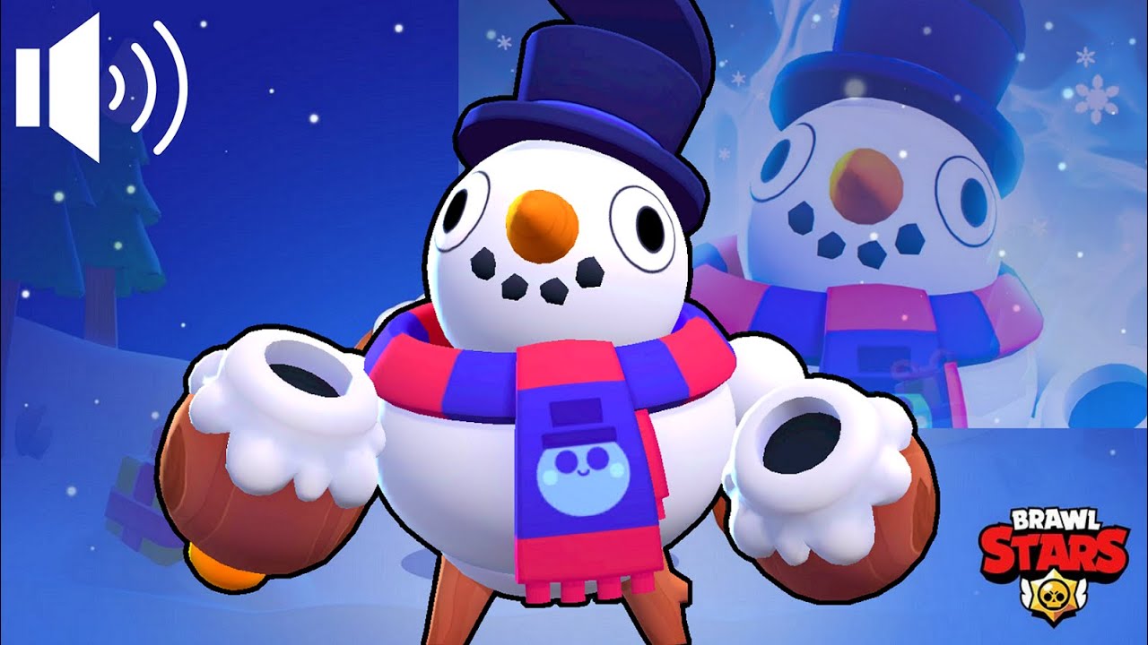 SNOWMAN TICK VOICELINE_8 | Brawlstars Sound Effects - YouTube