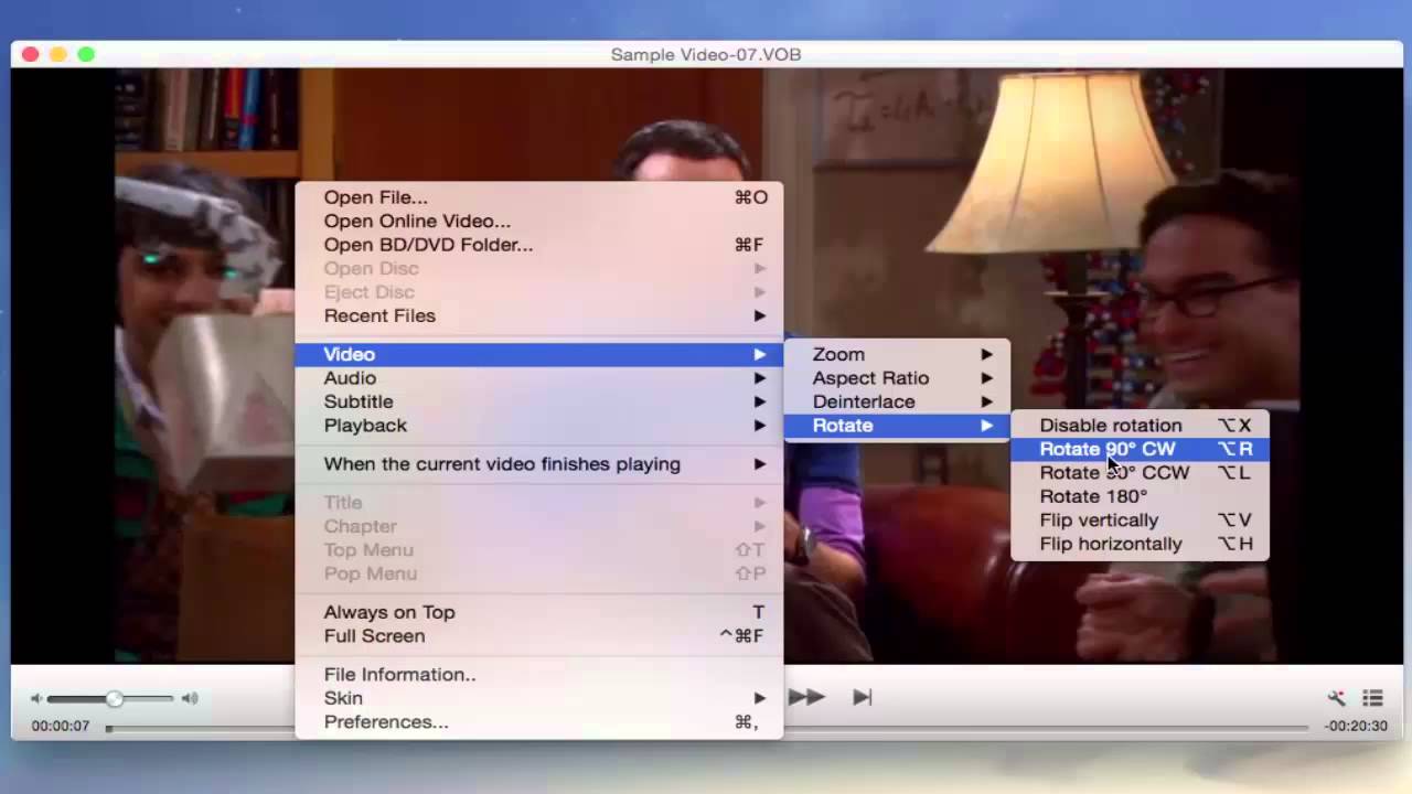 How to Rotate and Flip Videos in DVDFab Media Player - YouTube