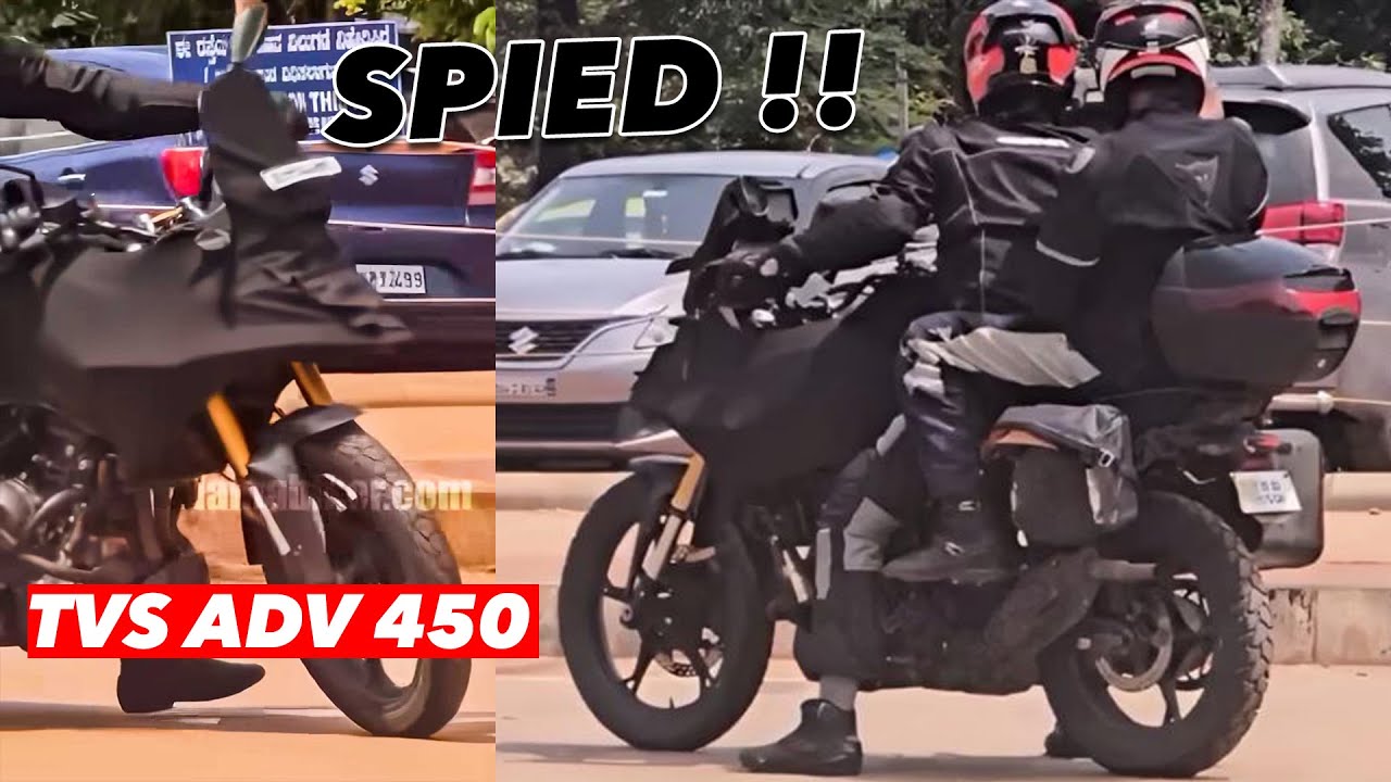 TVS Adventure 450 RTX Spied 😍 | Price Features Launch Date 🔥 | TVS 2 ...