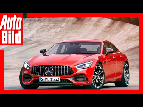 Zukunftsaussicht: Mercedes AMG GT4 Concept (2018) - Mercedes 600PS Offensive