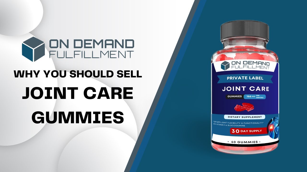 Introducing our Private Label Joint Care Gummies - YouTube