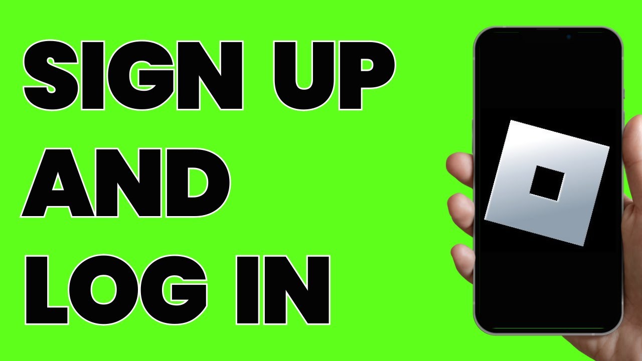 How to sign up and login to roblox - YouTube