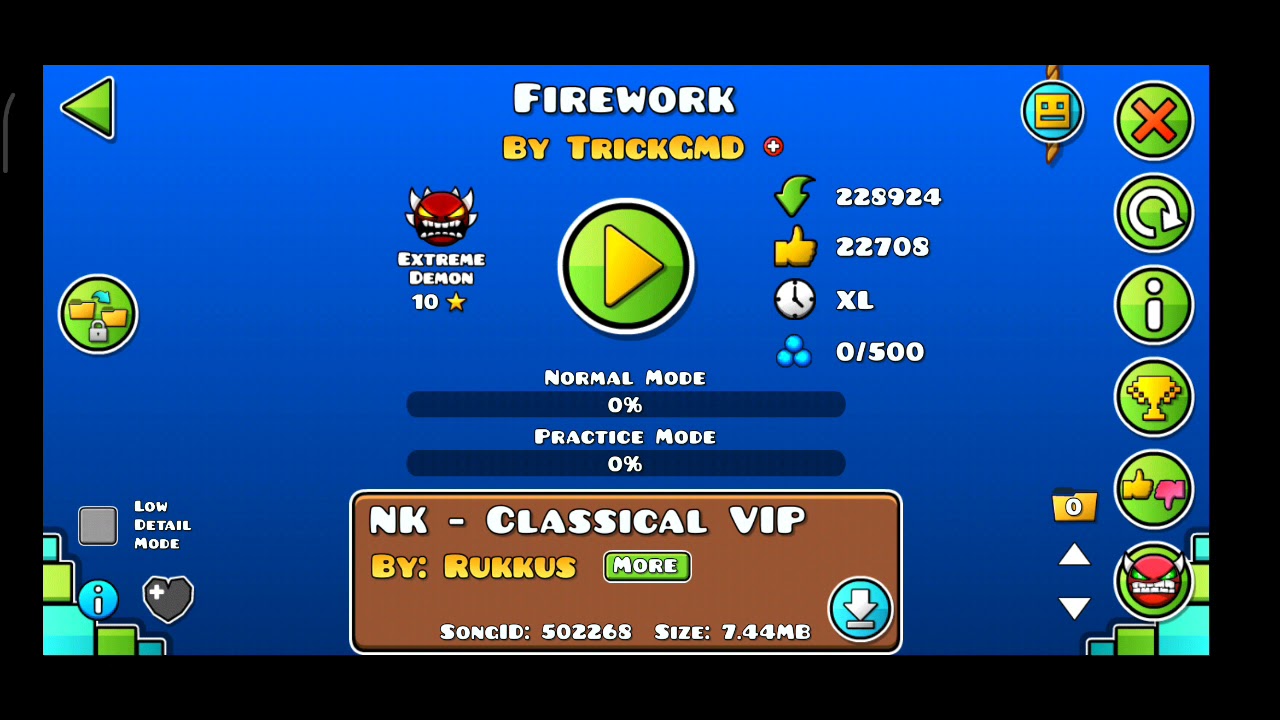 firework 0%[ GD player Mobile ] 648 BPM - YouTube