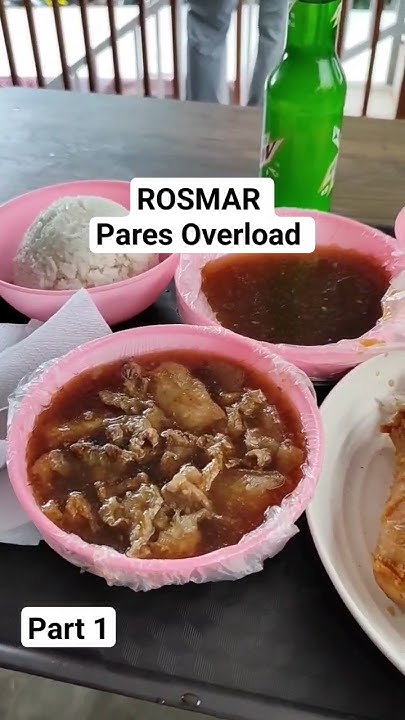 ROSMAR PARES OVERLOAD / viral, trending, reels diwata pares overload #viral #food #diwata #pares ...
