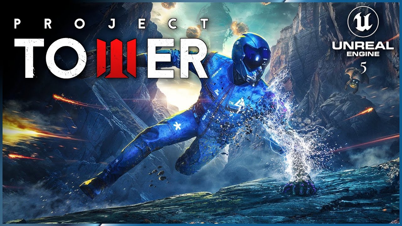 PROJECT TOWER - First Gameplay in UE5 I New SCIFI TPS - YouTube