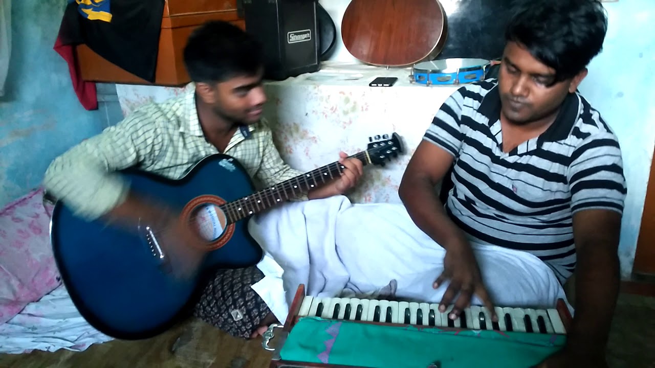 Mera dil v kitna pagal h | harmonium & guitar instrumental cover by Buiya Jak & Rishu Barnwal ...