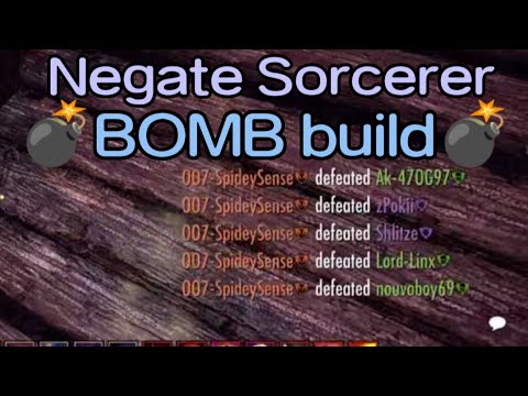 [ESO] Sorcerer Negate Bomber PvP gameplay - YouTube