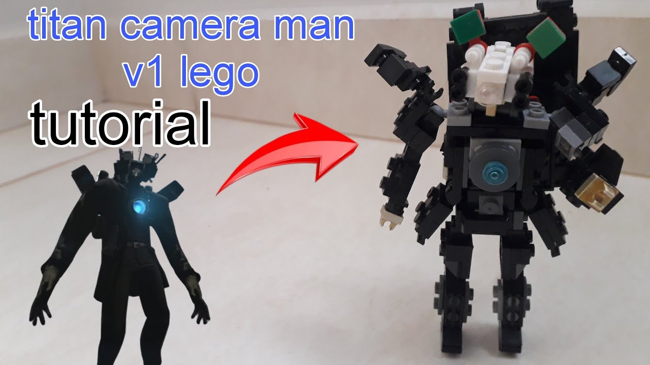 lego titan camera man v1 - YouTube