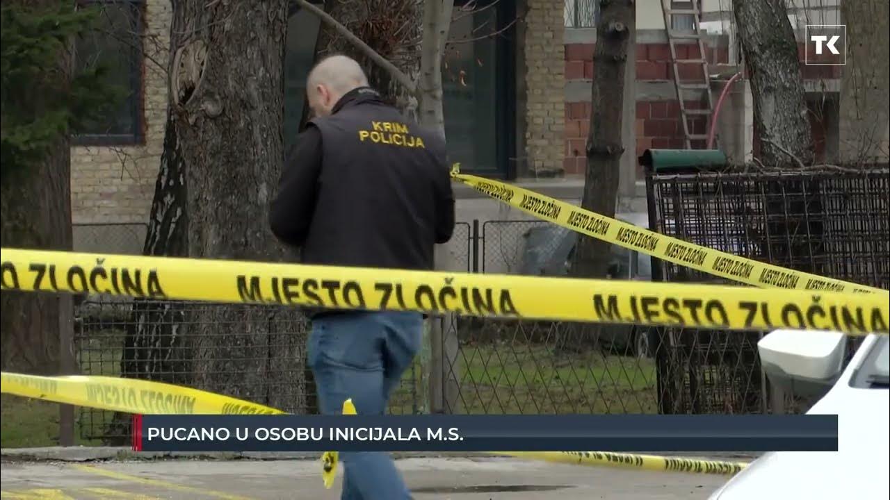 Ispred zgrade Općinskog suda Živinice danas pucnjava - YouTube