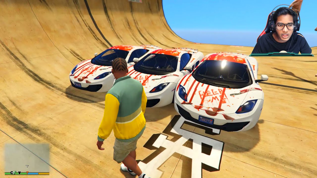 Jumping MOMO CARS Across GTA 5! - YouTube