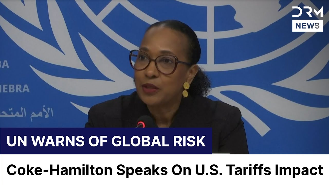 Just In: UN Trade Chief Pamela Coke-Hamilton Speaks on U.S. Tariffs ...