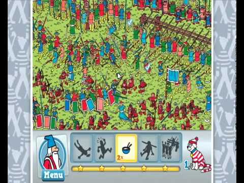 Où est Charlie (Wheres Waldo) walkthrough - Level 5 The Ferocious Red ...