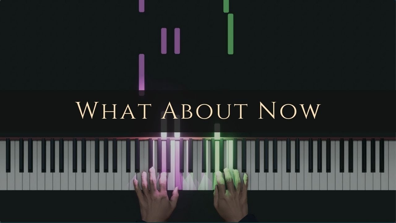 What About Now – Piano Cover | Daughtry / Westlife | Synthesia - YouTube