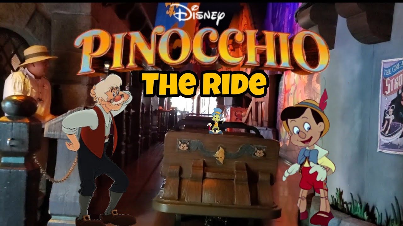 Pinocchio's Daring Journey Disneyland Ride - YouTube
