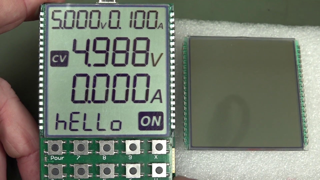 New Custom LCD - YouTube