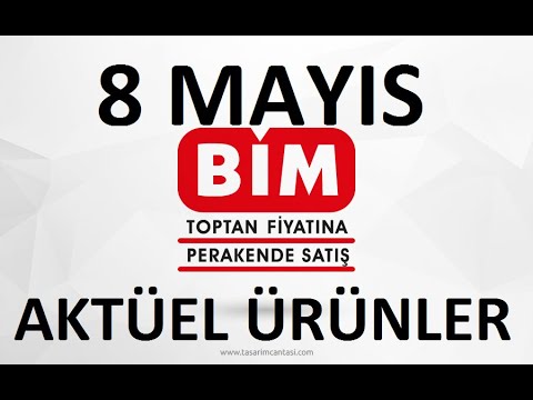 BİM 8 MAYIS AKTÜEL ÜRÜNLER KATALOĞU TEK TEK SUNUM