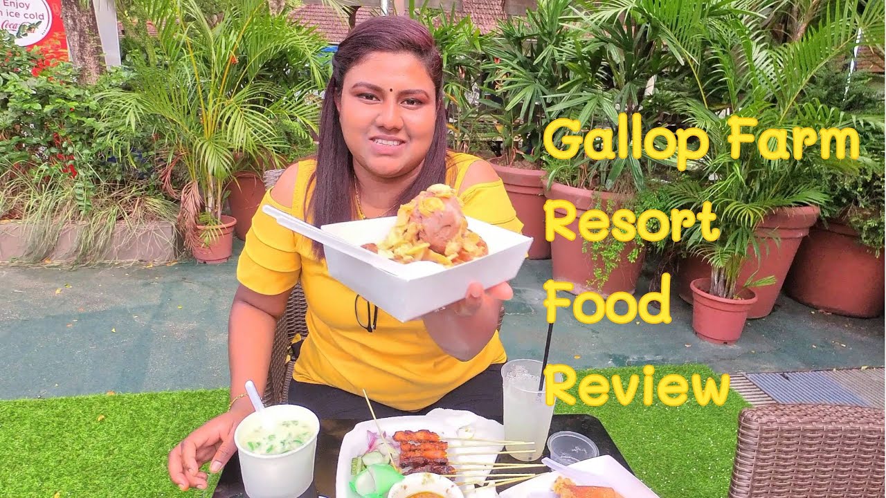Kranji Gallop Farm Resort Food Review - YouTube
