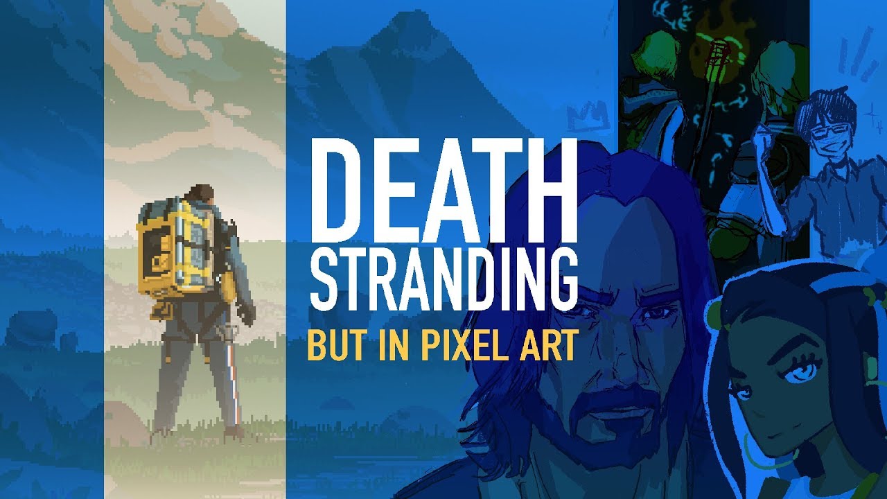 Death Stranding But In Pixel Art | E3 2019 Highlights and Existential ...
