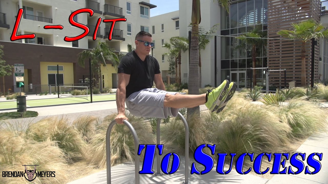 The L sit | Tutorial & Progressions | Brendan Meyers - YouTube