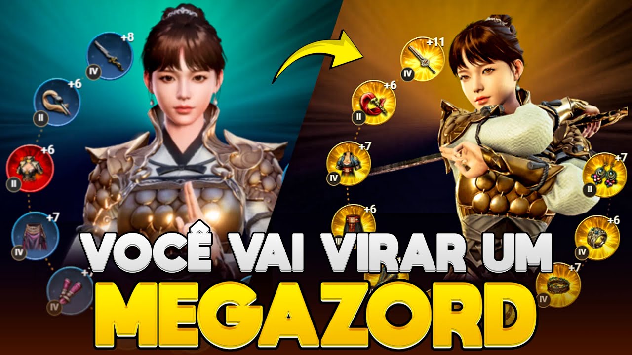 COMO BUILDAR SEU CHAR DA MELHOR FORMA - DICAS PRA INICIANTES ( MIR4 ...