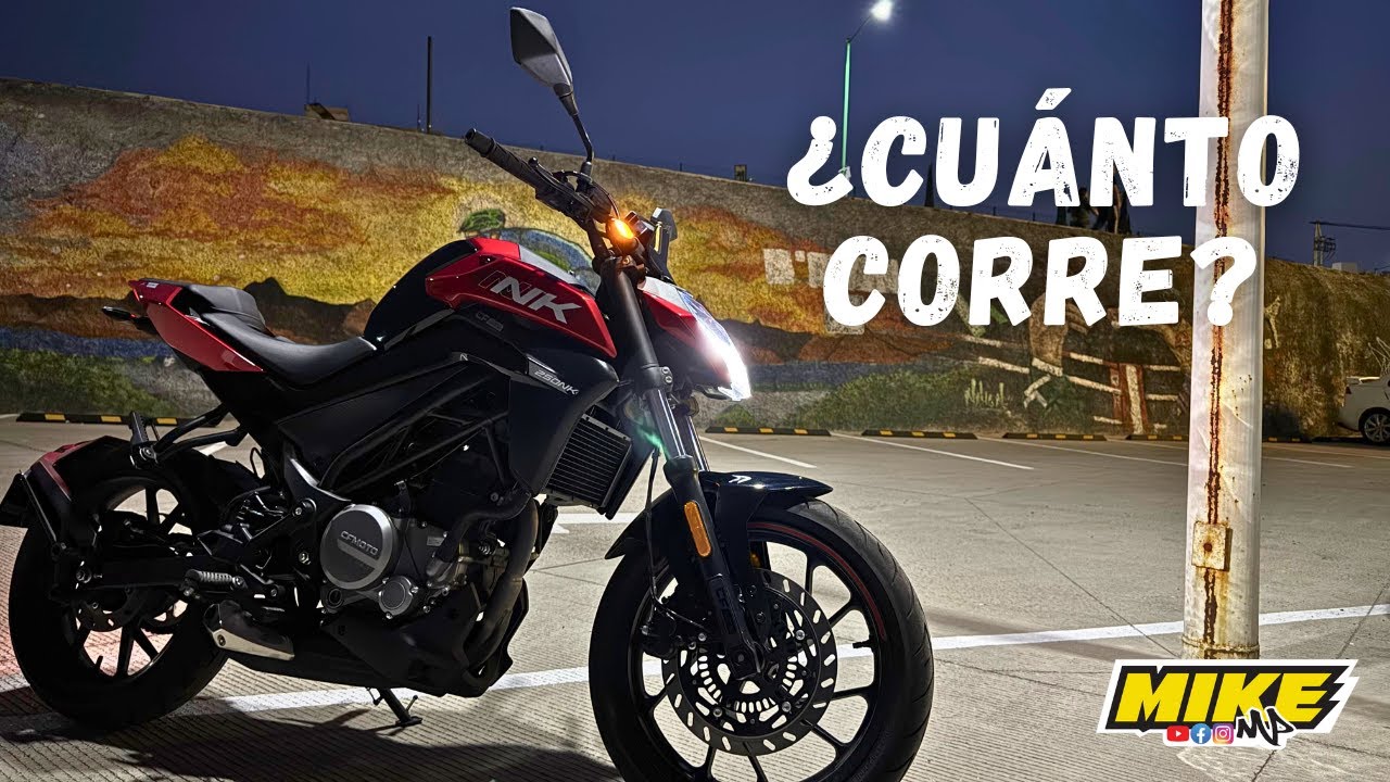 Así CORRE la CFLITE 250NK (FI + ABS) ¿La RECOMIENDO? 🤔MIKE MP - YouTube