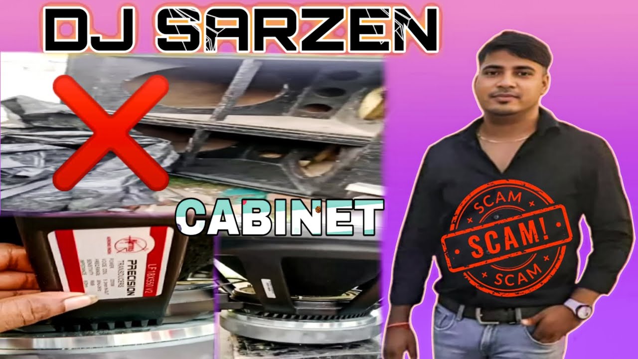 Dj sarzen cabinet scam exposed || dj sarzen production cabinet reply ...
