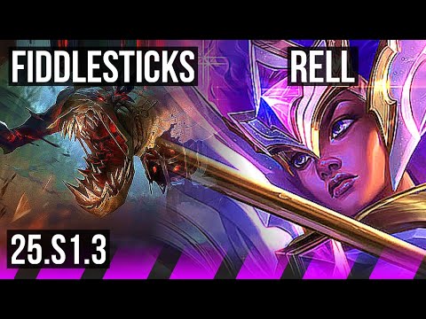 FIDDLESTICKS & Jhin vs RELL & Jinx (SUP) | 2/1/9 | KR Master | 25.S1.3
