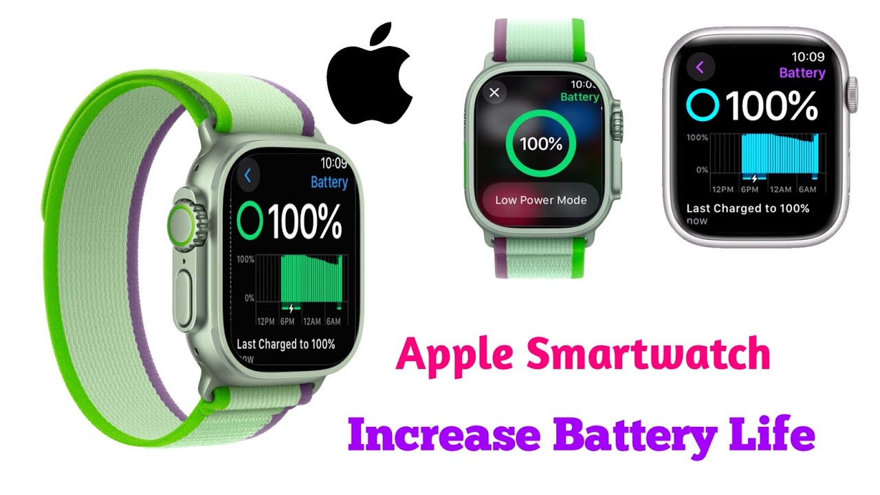 How To Increase Battery Life Of Apple Watch Ultra Smartwatch | Increase ...