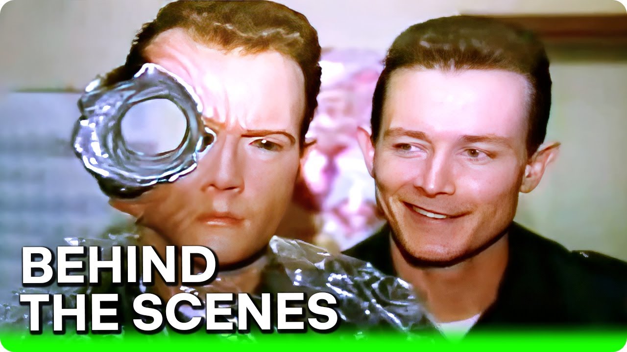 TERMINATOR 2: JUDGMENT DAY Behind-the-Scenes (B-roll) | Arnold ...