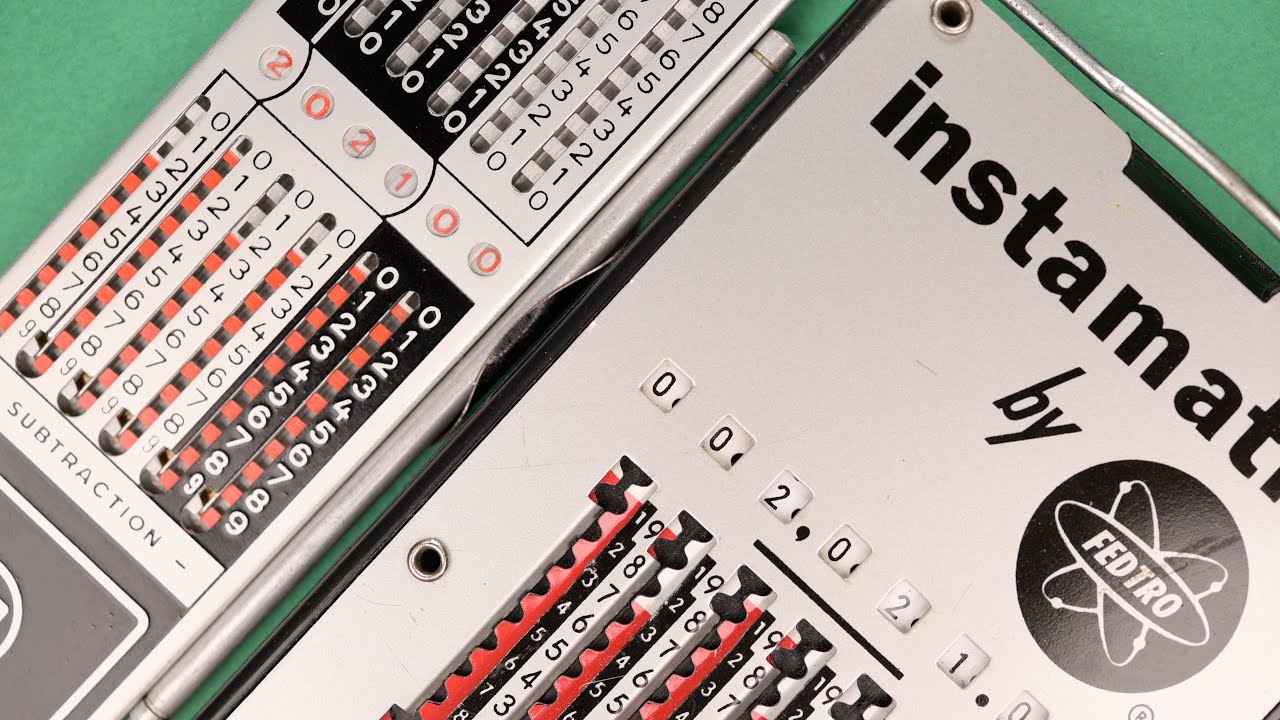 Arithma Addiator and Instamatic by FEDTRO, Troncet-Style Mechanical ...