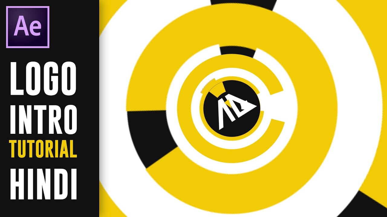 How to make Logo Intro in Hindi - After Effects Hindi Tutorial | Intro ...