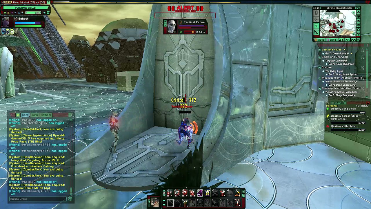 Star Trek Online Exocomp doff testing - YouTube