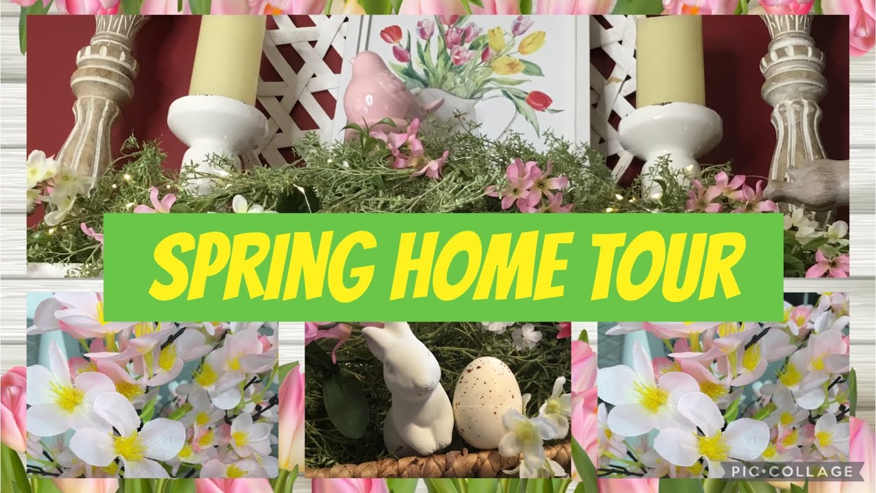* COZY* SPRING HOME TOUR 2024/ SPRING DECOR TOUR/ SPRING DECOR IDEAS ...
