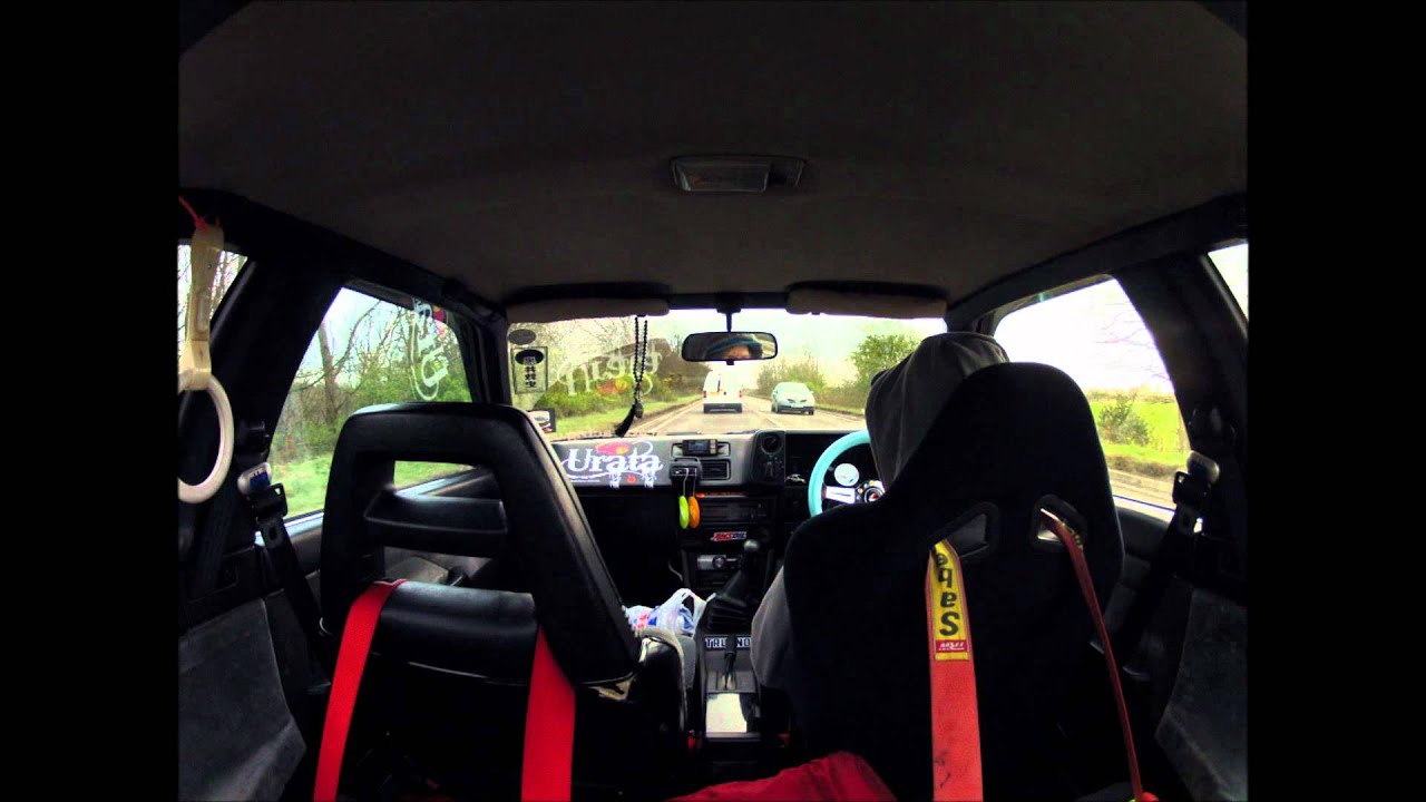 Drive-lapse - Toyota AE86 - Crail Raceway to Livingston, Scotland - YouTube
