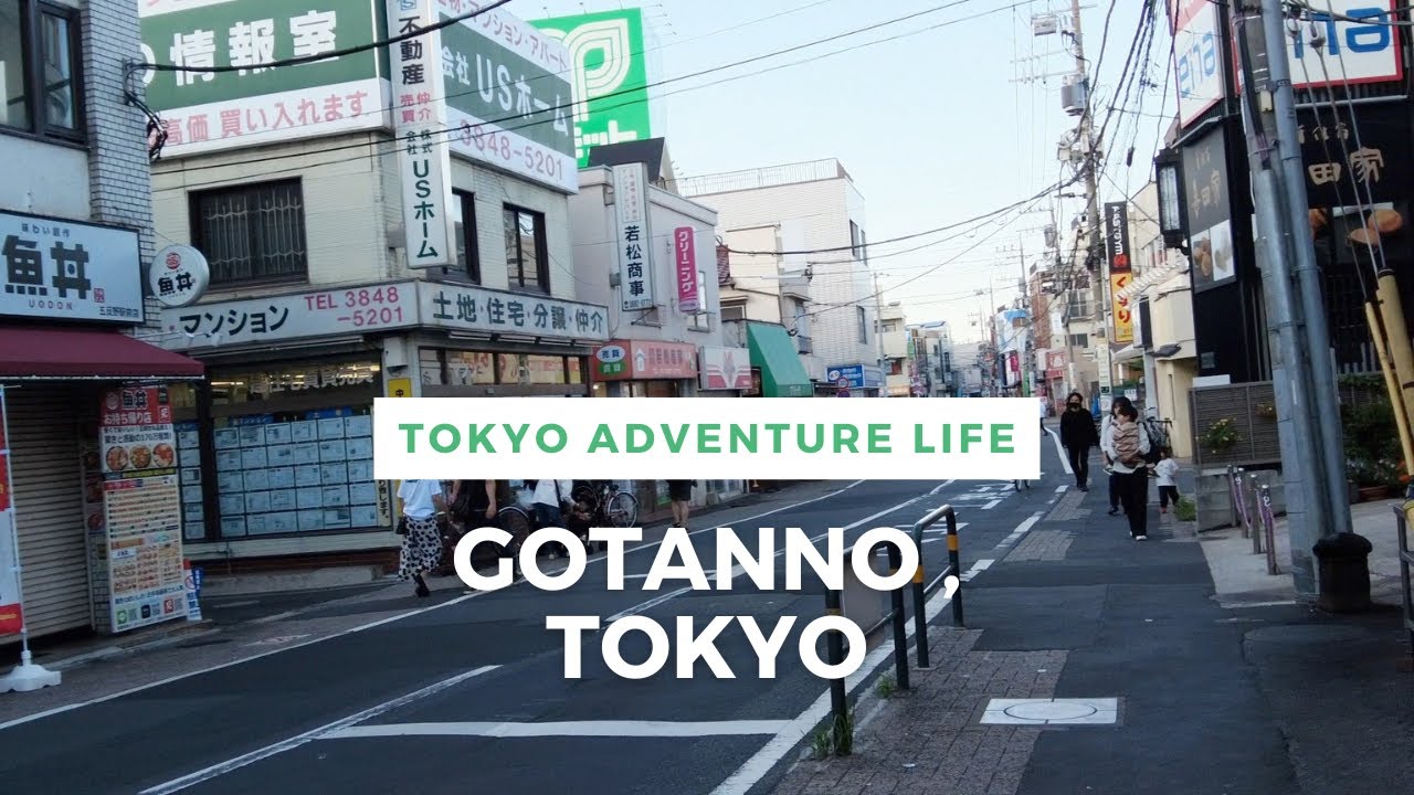 Walking Around Tokyo (Gotanno) 五反野 - YouTube