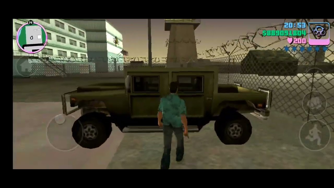 SV 1 GTA vice City army vehicle take it - YouTube