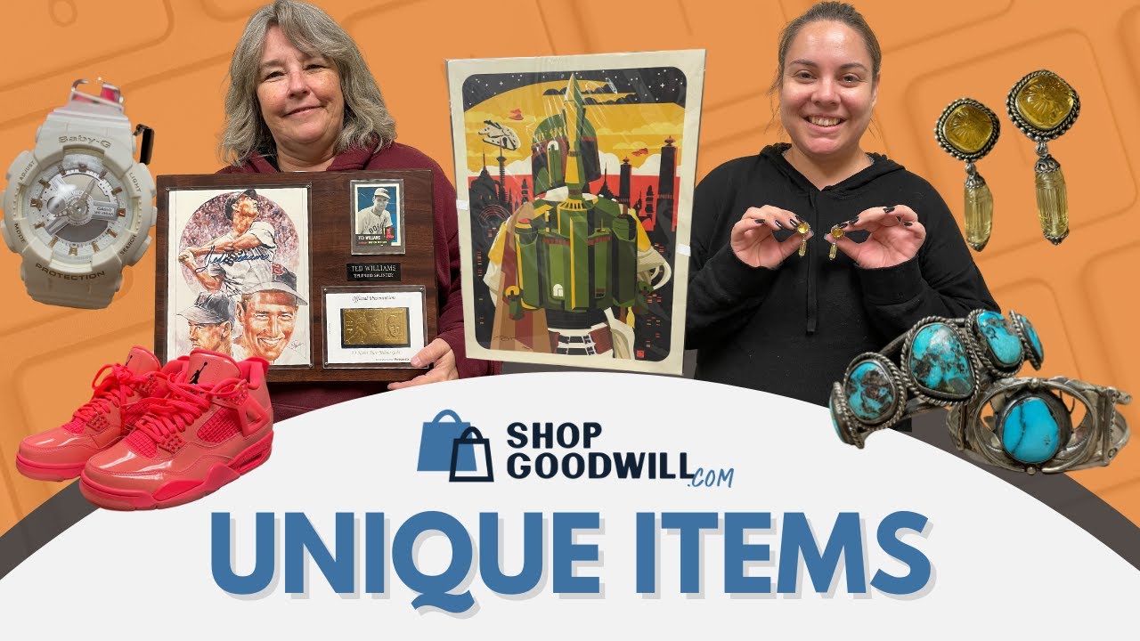 Unique Thrifted Finds on ShopGoodwill.com | APRIL 2022 - YouTube