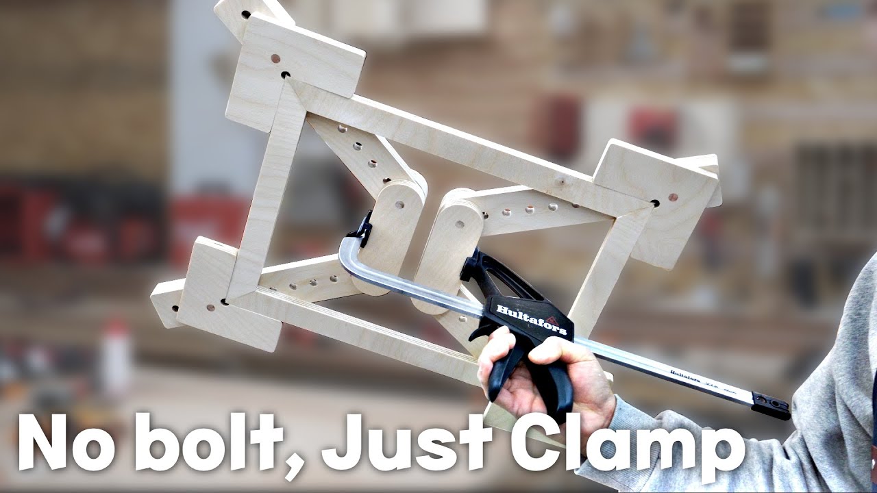 [SUB] Simple idea! Clamping Jig for square I woodworking I Dekay's ...