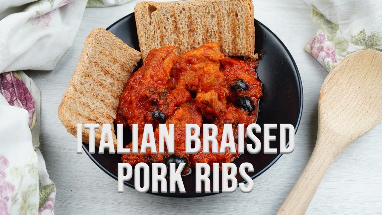Italian Braised Pork Ribs, a Classic Dish From the Heart of Tuscany ...